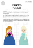 Princess Puzzles – Little Printables