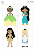 Princess Puzzles – Little Printables