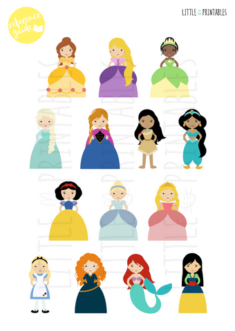 Princess Puzzles – Little Printables