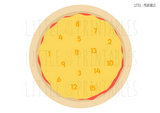 Pizza Number Match – Little Printables