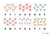 Whimsy Number Clip Cards – Little Printables